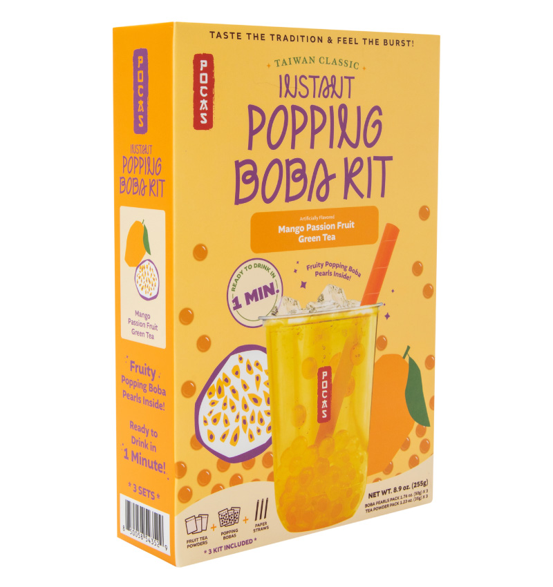 Boba Tea Kit Mango Passion Fruit 255g – The Sweet Stop