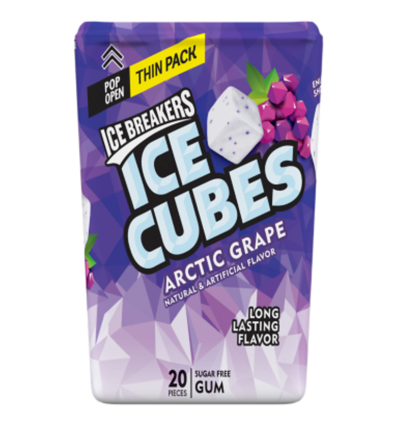 Ice Cubes Artic Grape 20 Pieces – The Sweet Stop