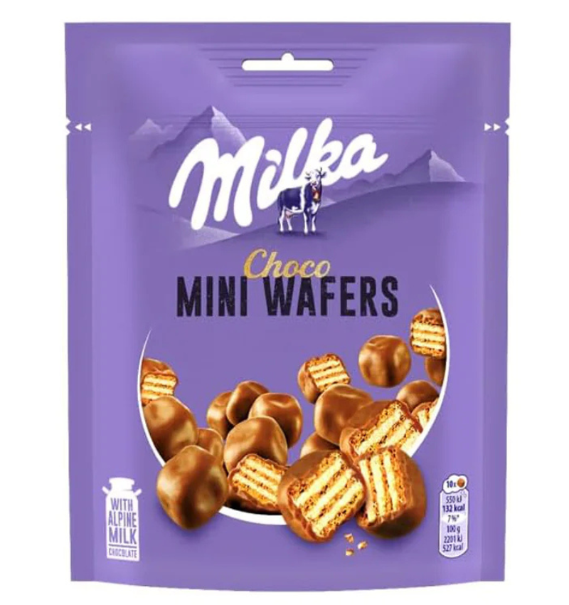 Milka Choco Mini Wafers 110g – The Sweet Stop