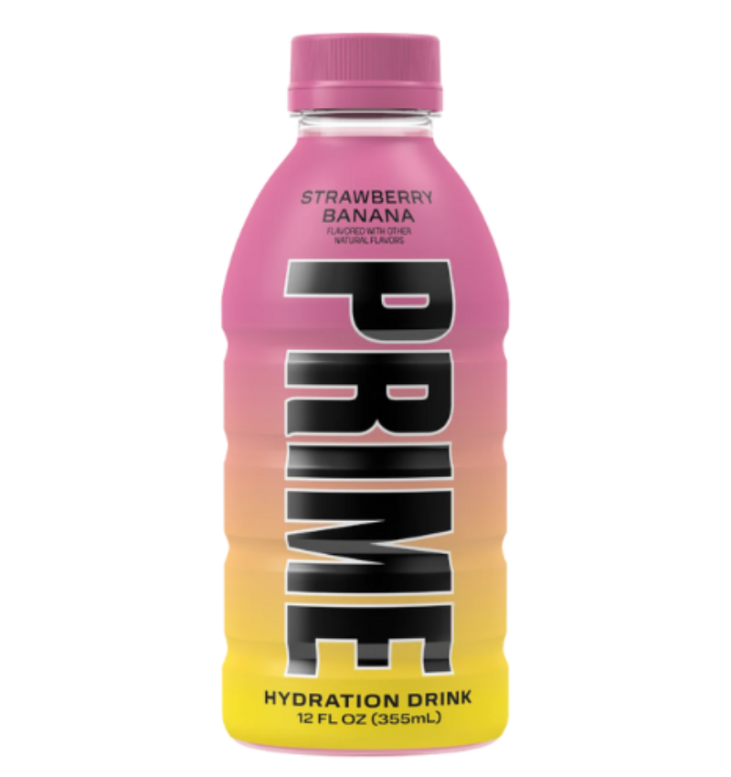 Prime Strawberry Banana 355ml – The Sweet Stop