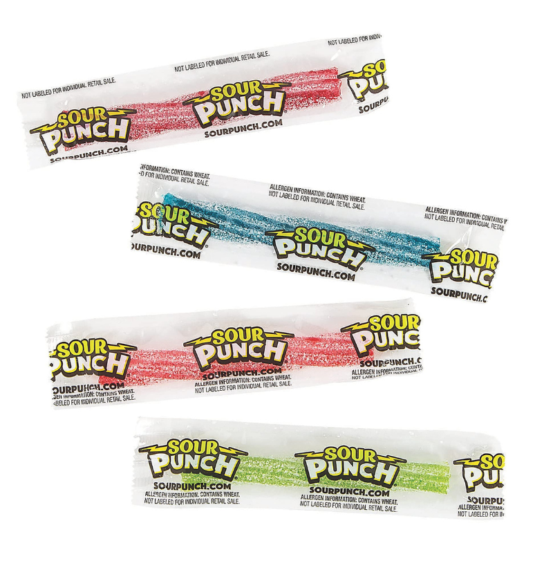 Sour Punch Twists Individual – The Sweet Stop