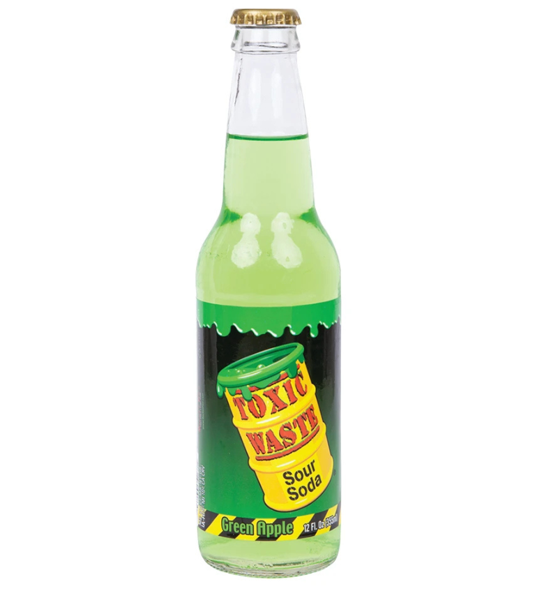 Toxic Waste Soda Green Apple – The Sweet Stop